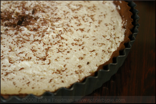 Chocolate Coffee Mascarpone Tart